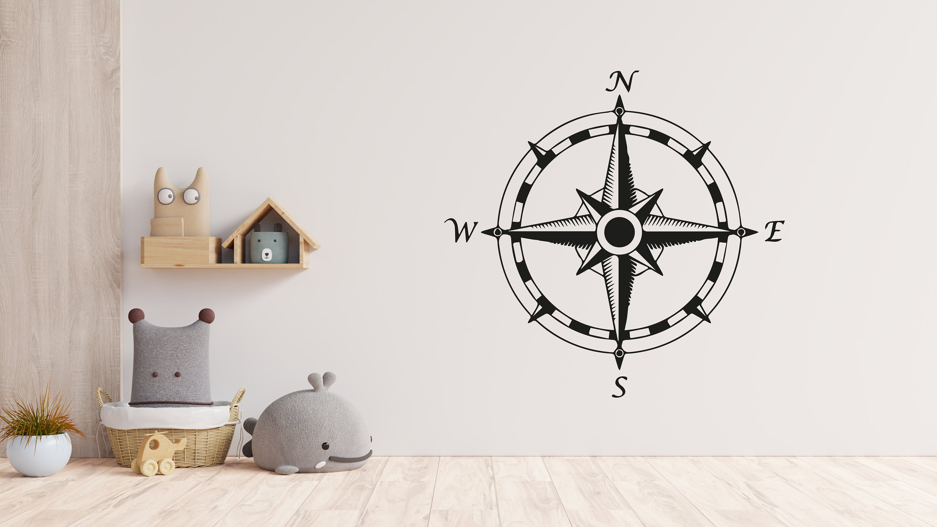 Compass Decal SVG cricut File SVG - Etsy