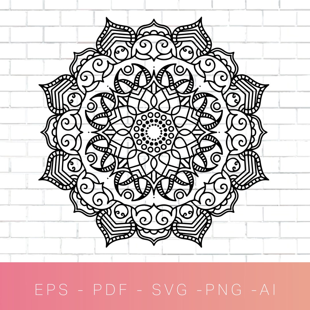 Textile Pattern SVG File Cricut - Etsy