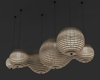 Parametric Lamp CNC Vector DWG, DXF File Ready to Cnc Router or Laser ...