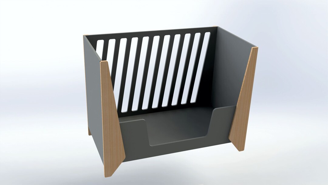 Art Baby Bed. CNC Vector DWG, DXF File Ready to Cnc Router or Laser Cut ...