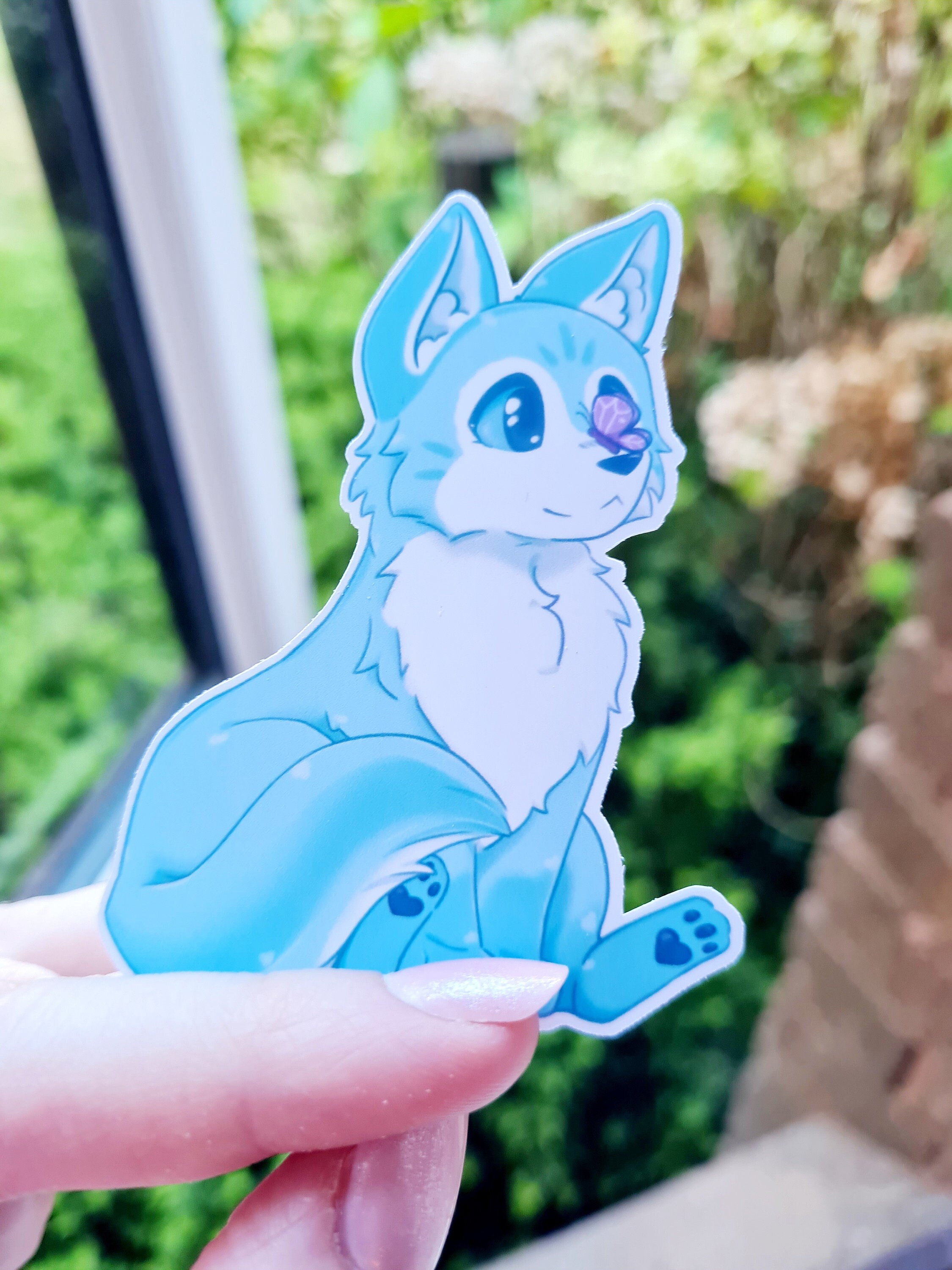 Snow Wolf Sticker Set | Die Cut Stickers/laptop Stickers/cute Vinyl ...