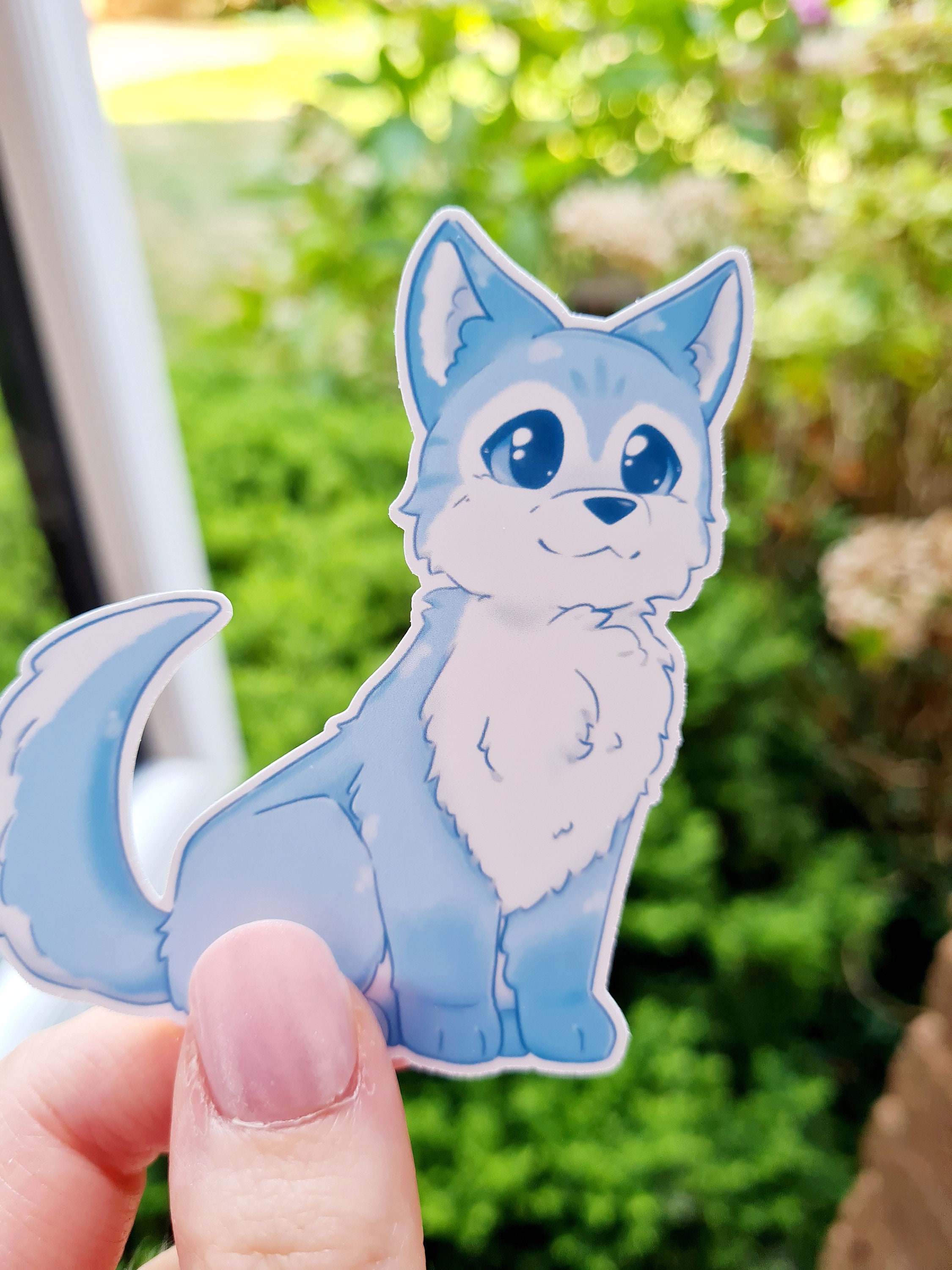 Snow Wolf Sticker Set | Die Cut Stickers/laptop Stickers/cute Vinyl ...