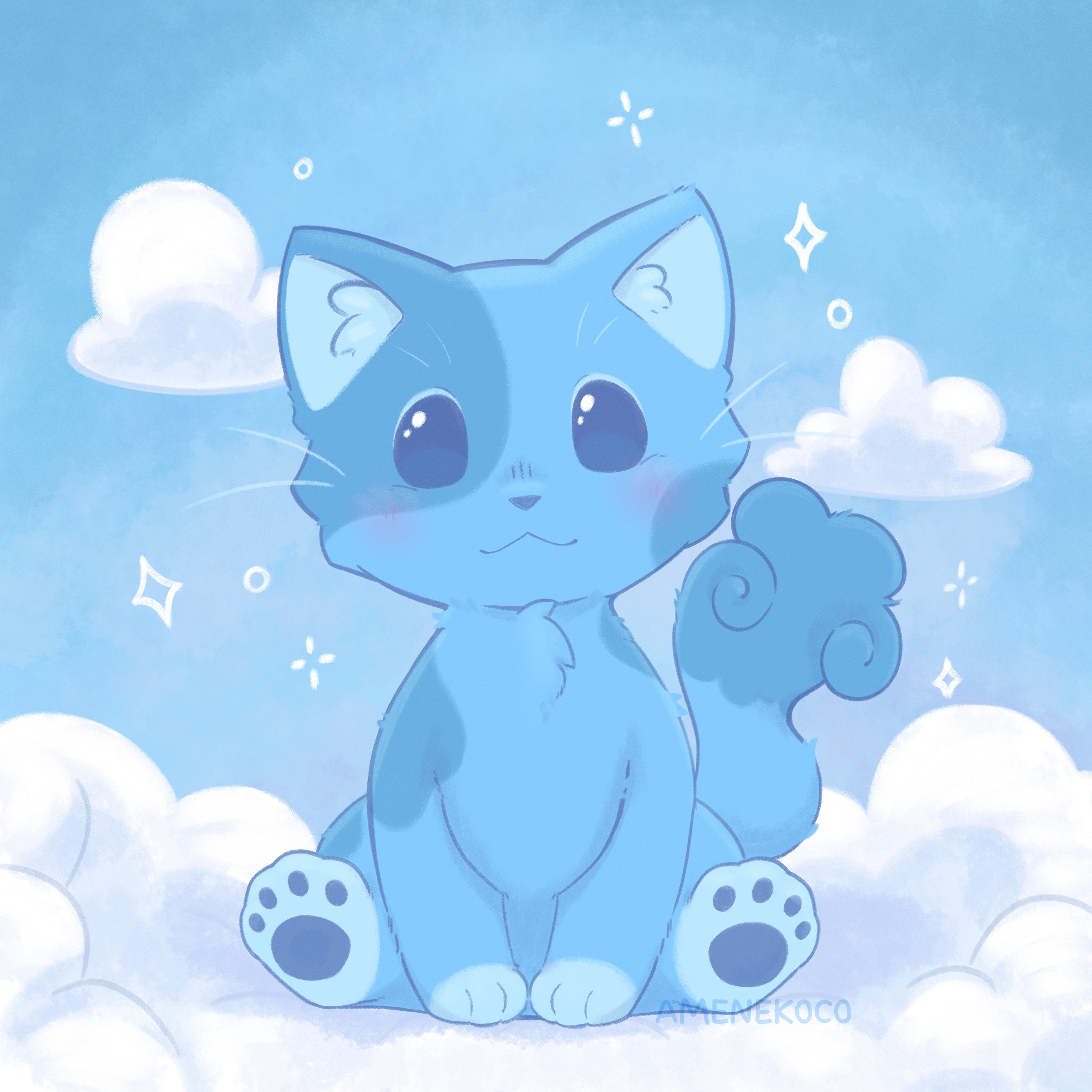 Cute Custom Pet Portraits / Animal Commissions / Gift for Pet - Etsy