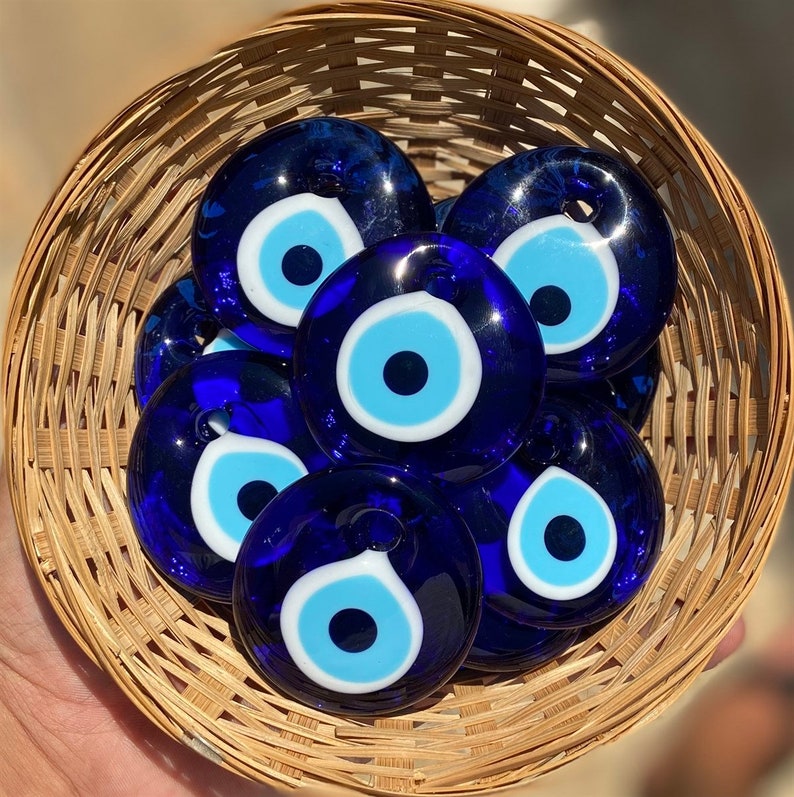 Blue Evil Eye Protection Charm Ward off Negativity With This Stunning ...