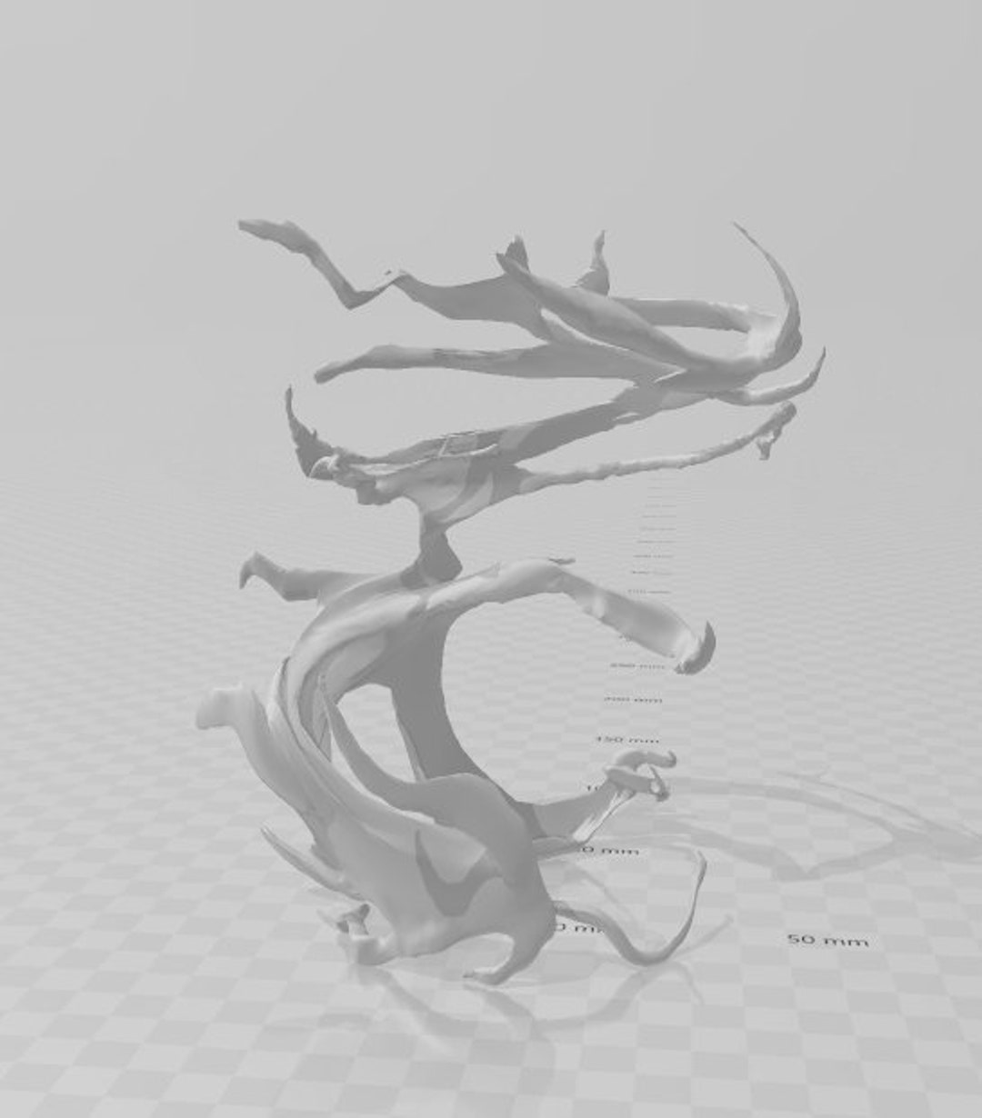Swirling Energy Effect STL • 3D Printable Digital Effect for Figures ...