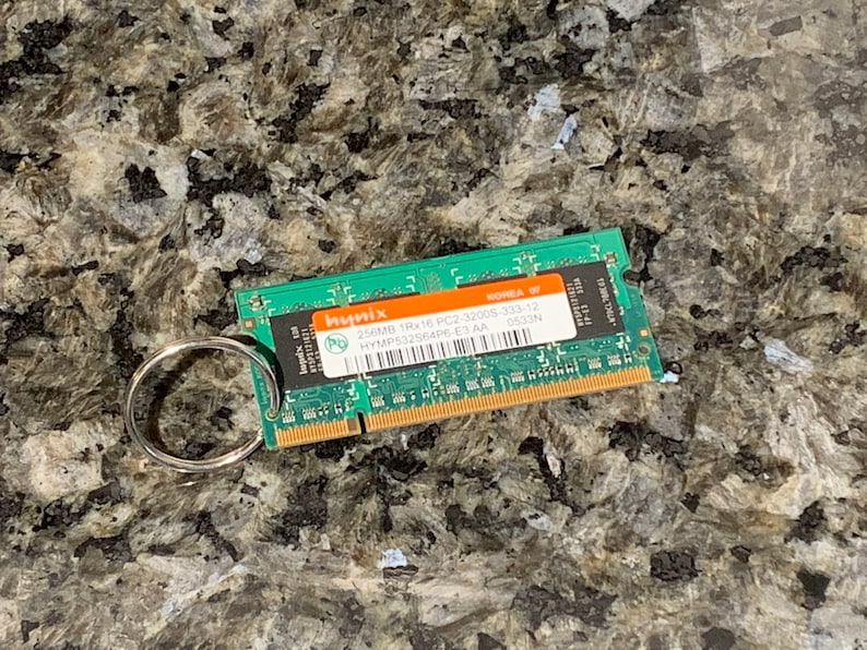 Upcycled Computer RAM Keychains - Etsy