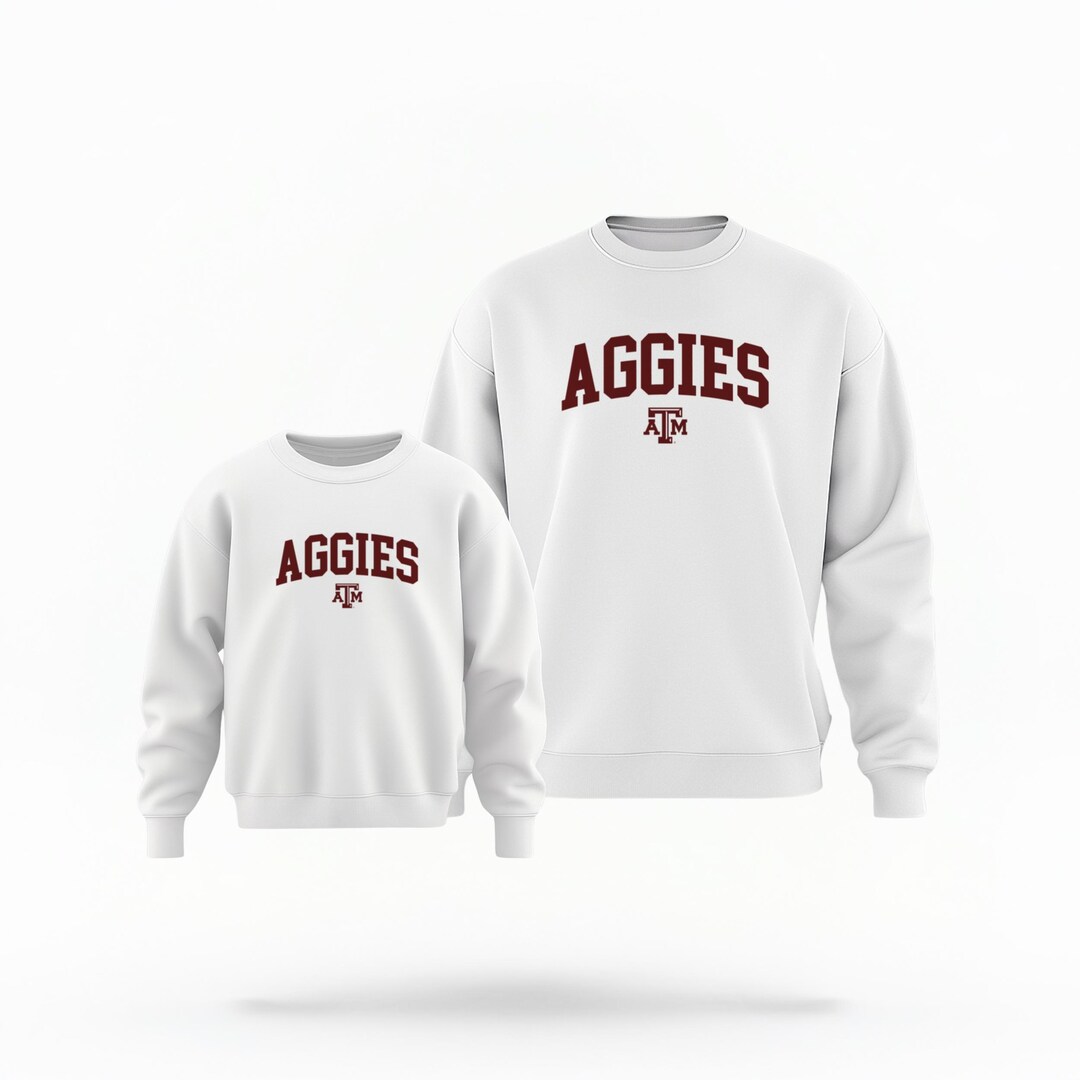 Daddy and Me Aggies Sweatshirt | Matching Adult, Kids, Toddler and ...