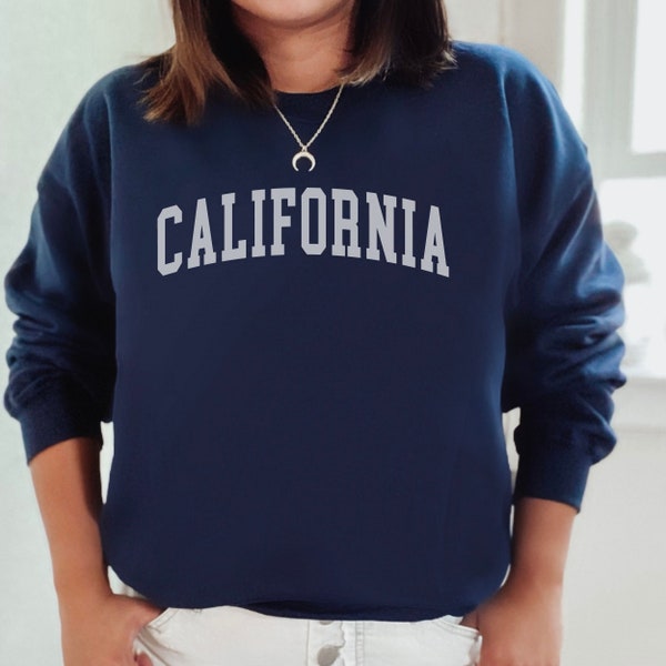 California Crewneck Sweatshirt - Etsy