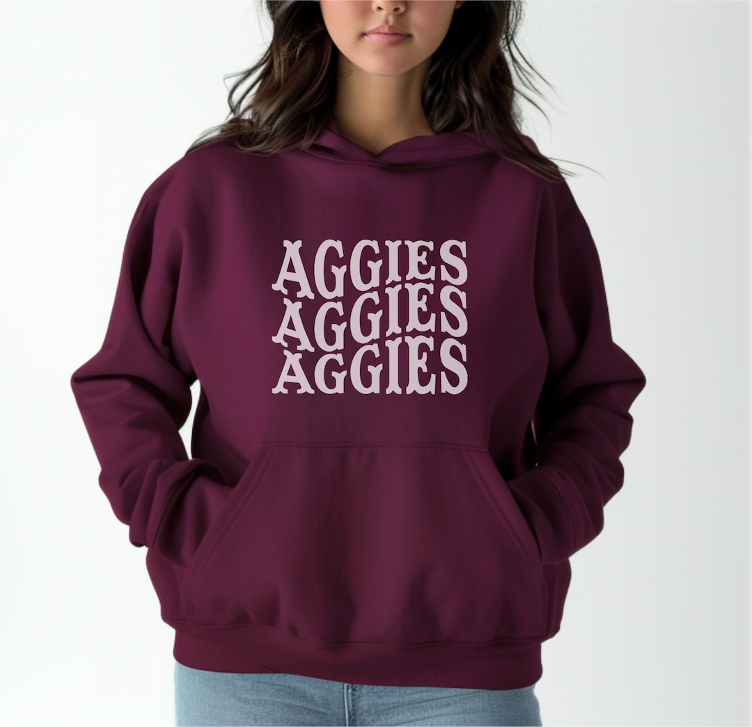 Aggies Aggies Aggies Western Hoodie Sweatshirt | Officially Licensed ...