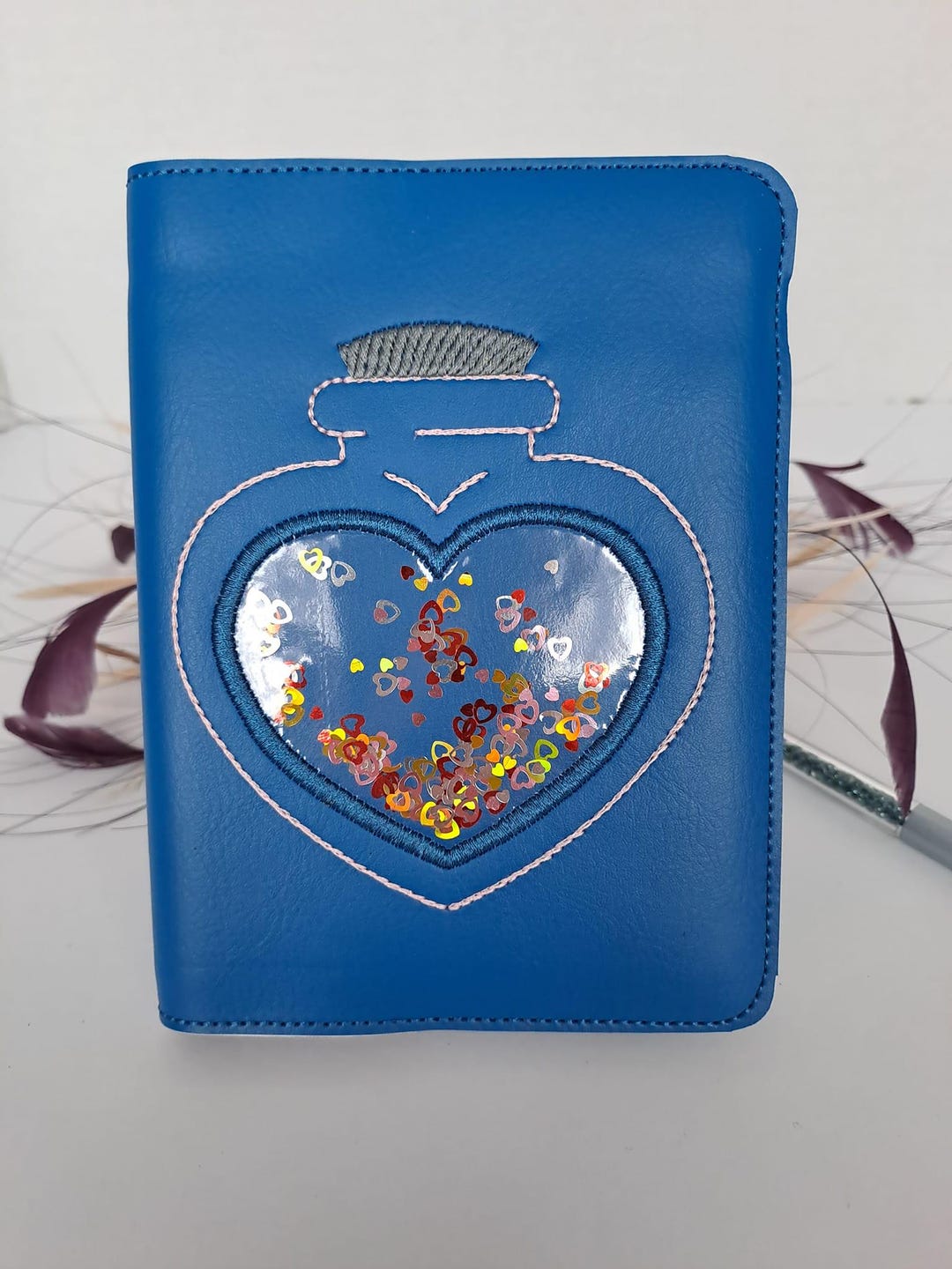 HEART BOTTLE SHAKER A6 Notebook Cover & Pad - Etsy