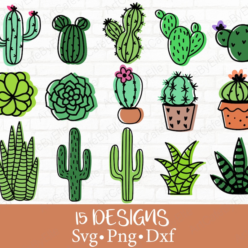 Succulent Svg - Etsy