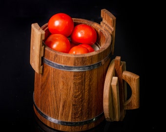 Wood Vat for Pickles - Etsy