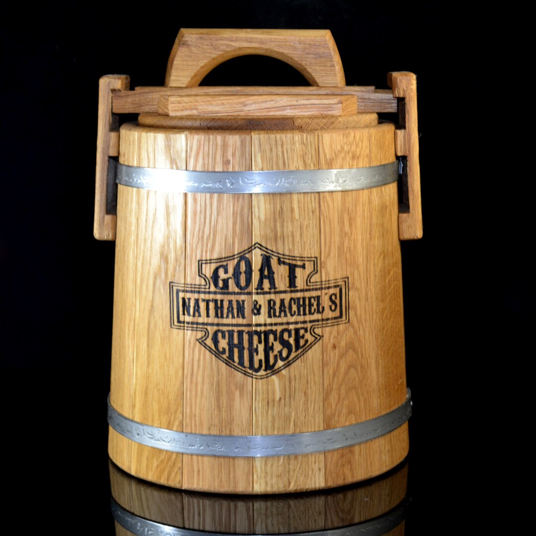 Personalized Pickle Barrel 3, 5, 10, 15L With Lid / Oak Barrel / Wooden ...