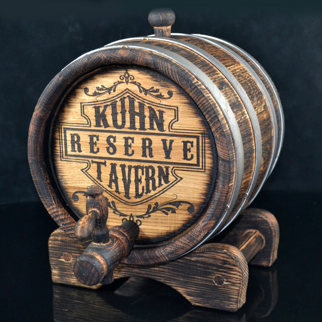 Transform Your Whiskey Game With a Handcrafted Oak Aging Barrel ...