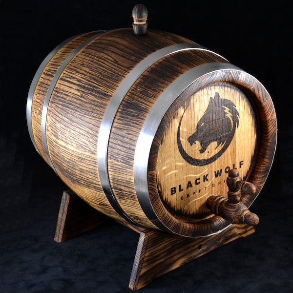 Oak Barrel - Etsy
