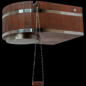 VIP Shower Bucket | Luxury Dousing System | Thermo Ash & Stainless ...
