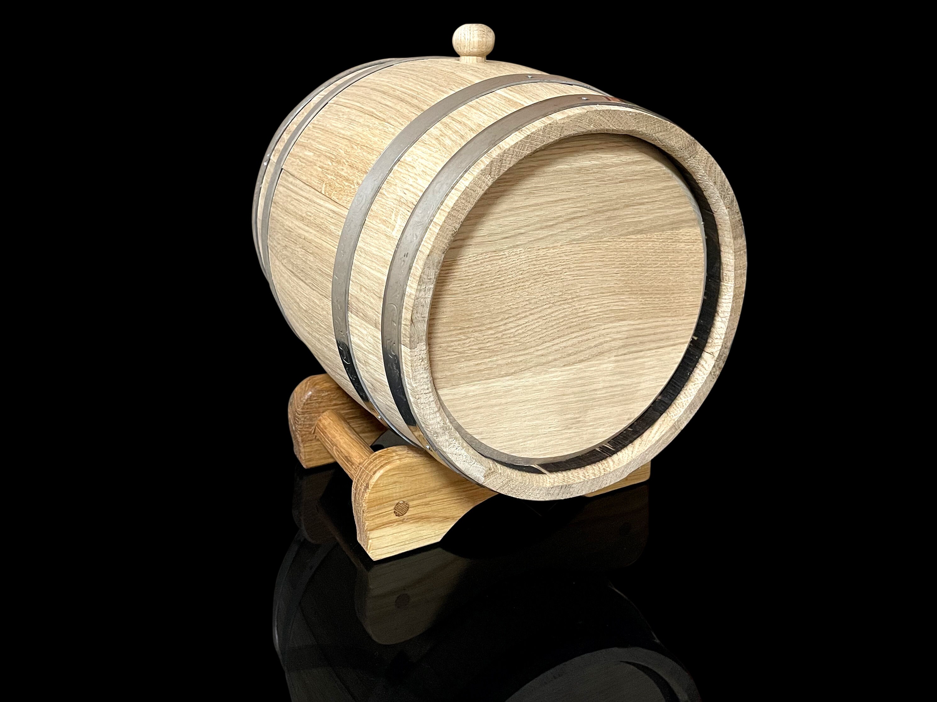 Oak Whiskey-Wine Cask 1 3 5. 10 15 Liter Oak Barrel Rum | Etsy