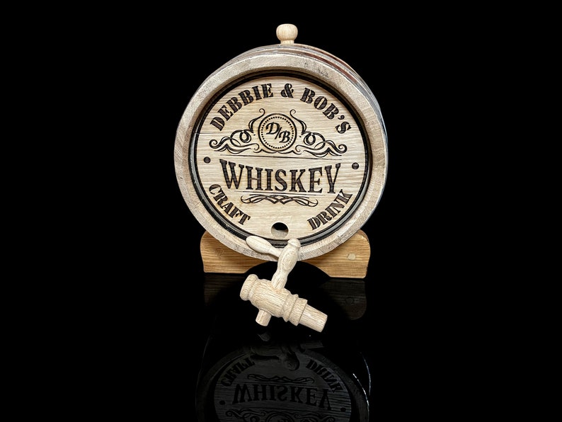 Oak Whiskey-wine Cask, 1, 3, 5. 10, 15 Liter Oak Barrel, Rum Barrel ...