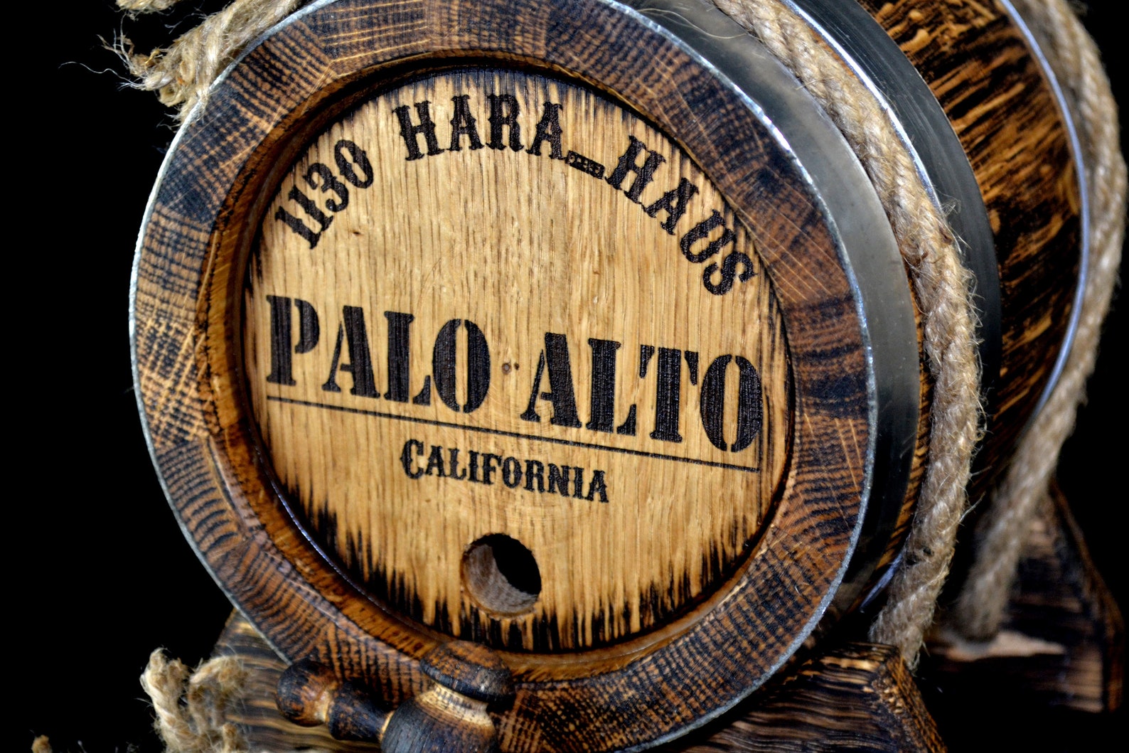Rustic Personalized Oak Barrel, Oak Cask 1, 2, 3, 5. 10, 15 L. Aging ...