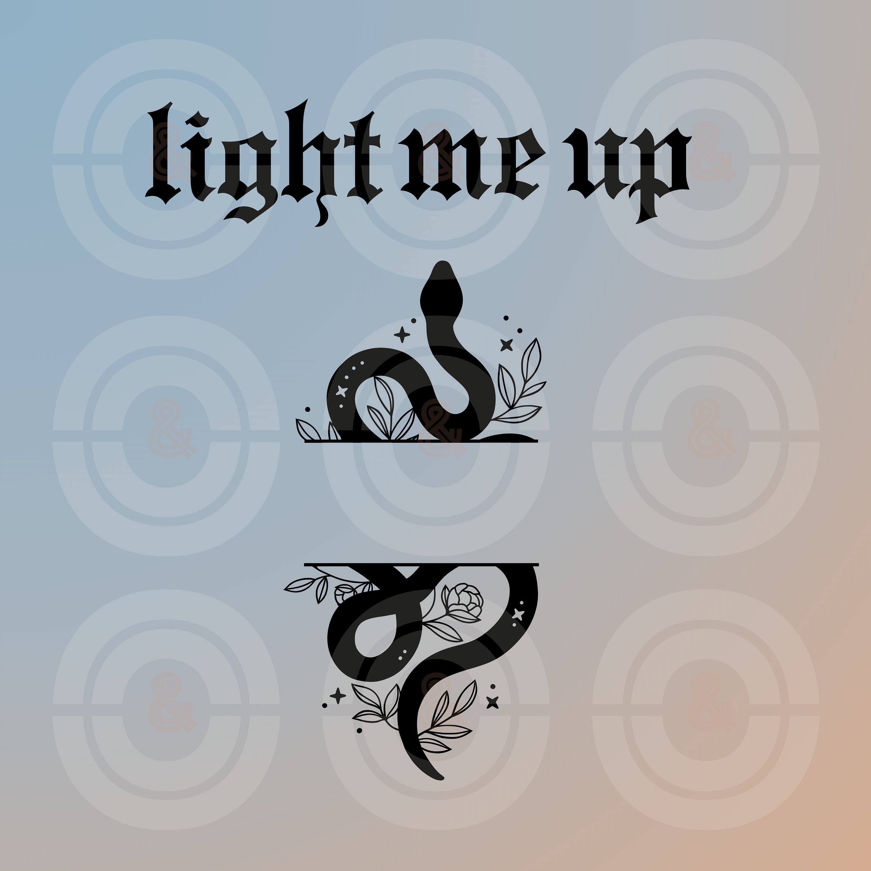 Rep Light Me up Svg Digital Download Bundle, Reputation Svgs, Snake PNG ...