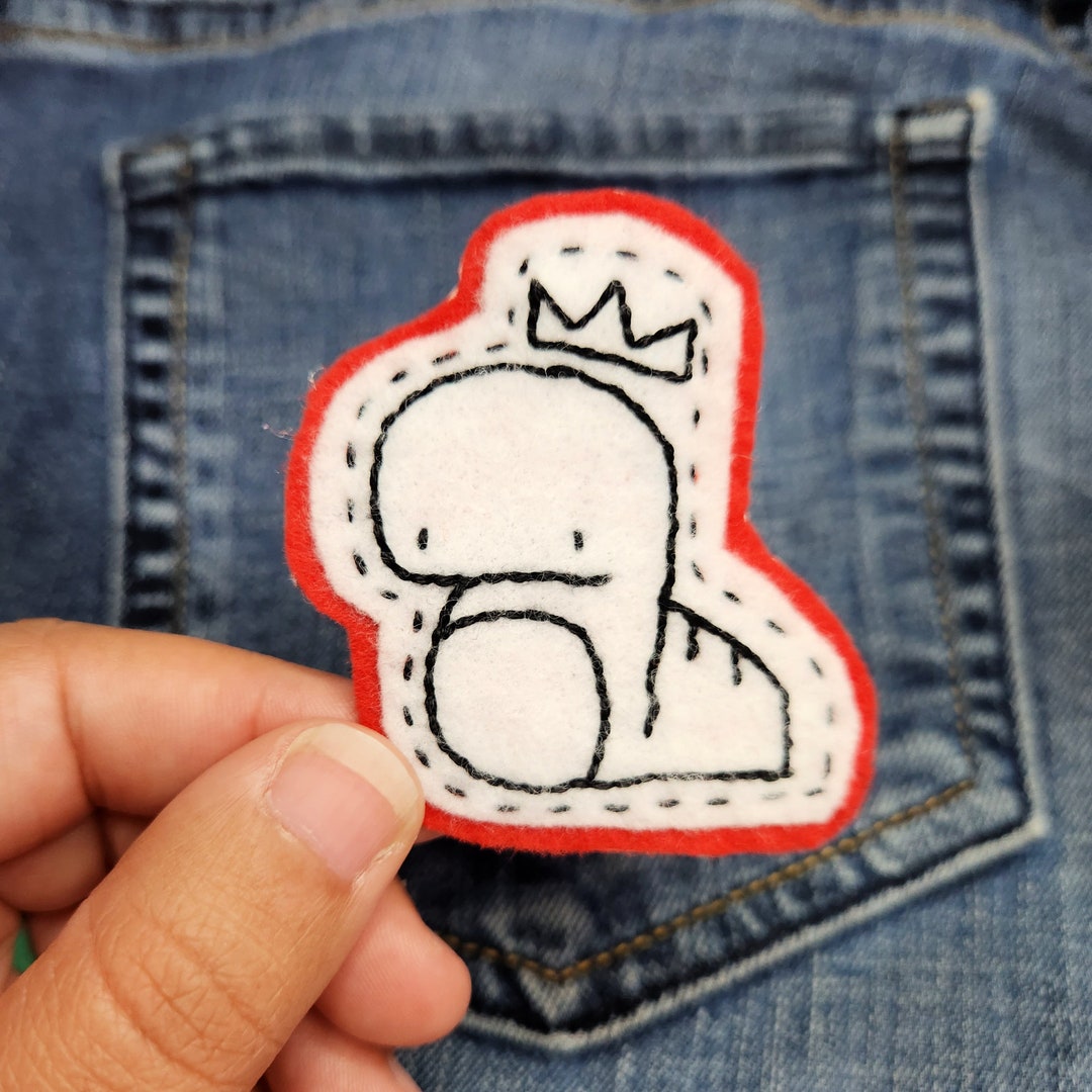 Bang Chan Worm Doodle Iron on Patch Hand Embroidered Patch SKZ Patch ...