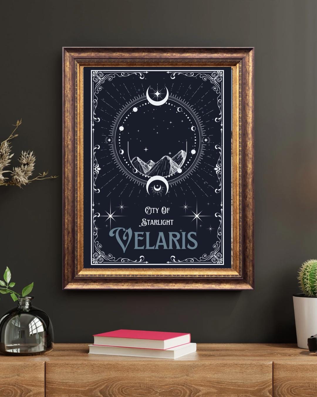 Velaris City of Starlight Digital Print - ACOTAR Inspired Wall Art ...