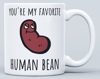 My Favorite Bean Mug - Etsy