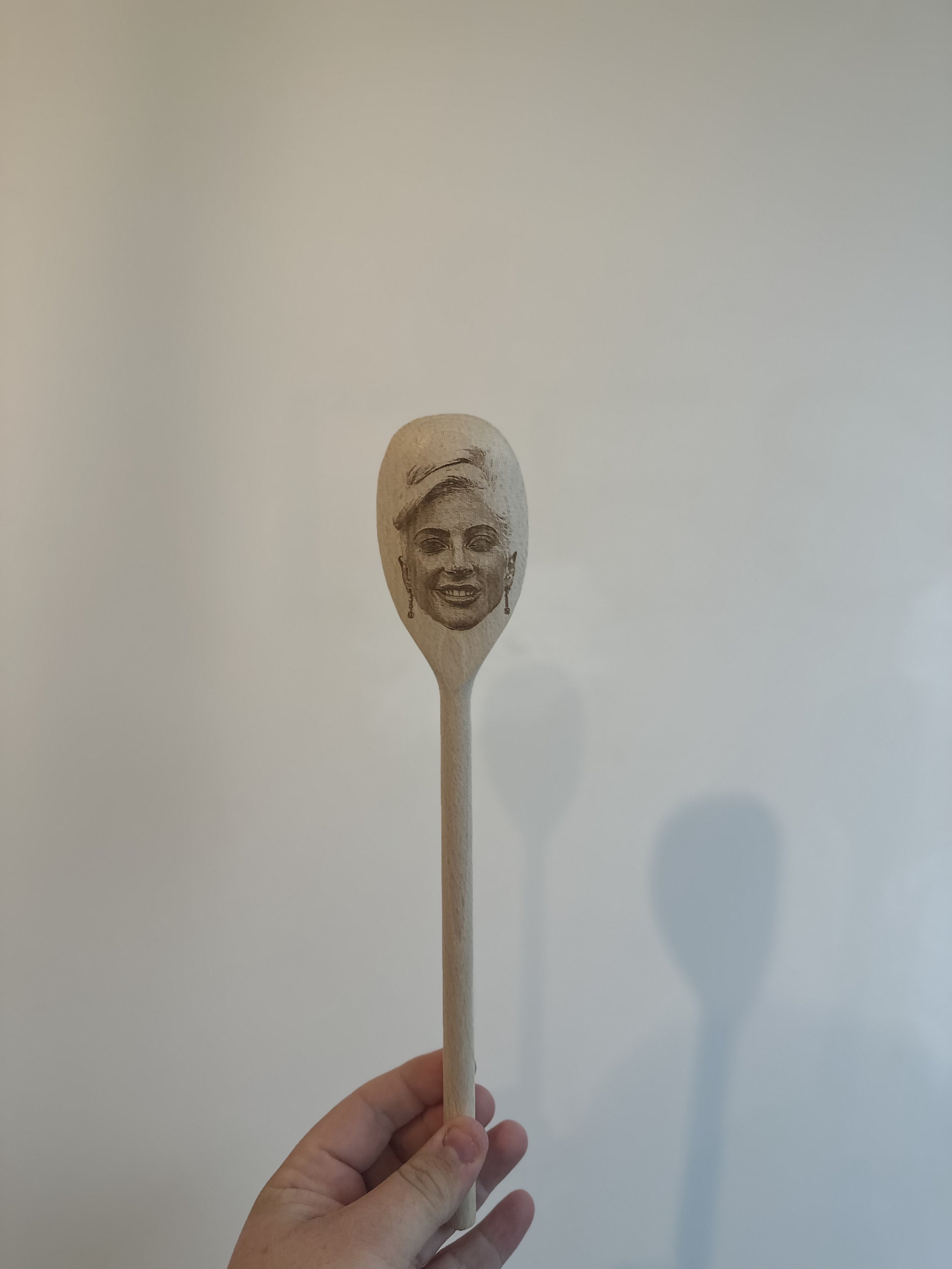 Lady Gaga Engraved Wooden Spoon - Novelty Fan Gift (personalisation ...