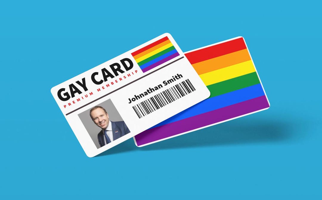 Personalised GAY CARD - Premium Membership, Joke Meme, Funny Gift, Gift ...
