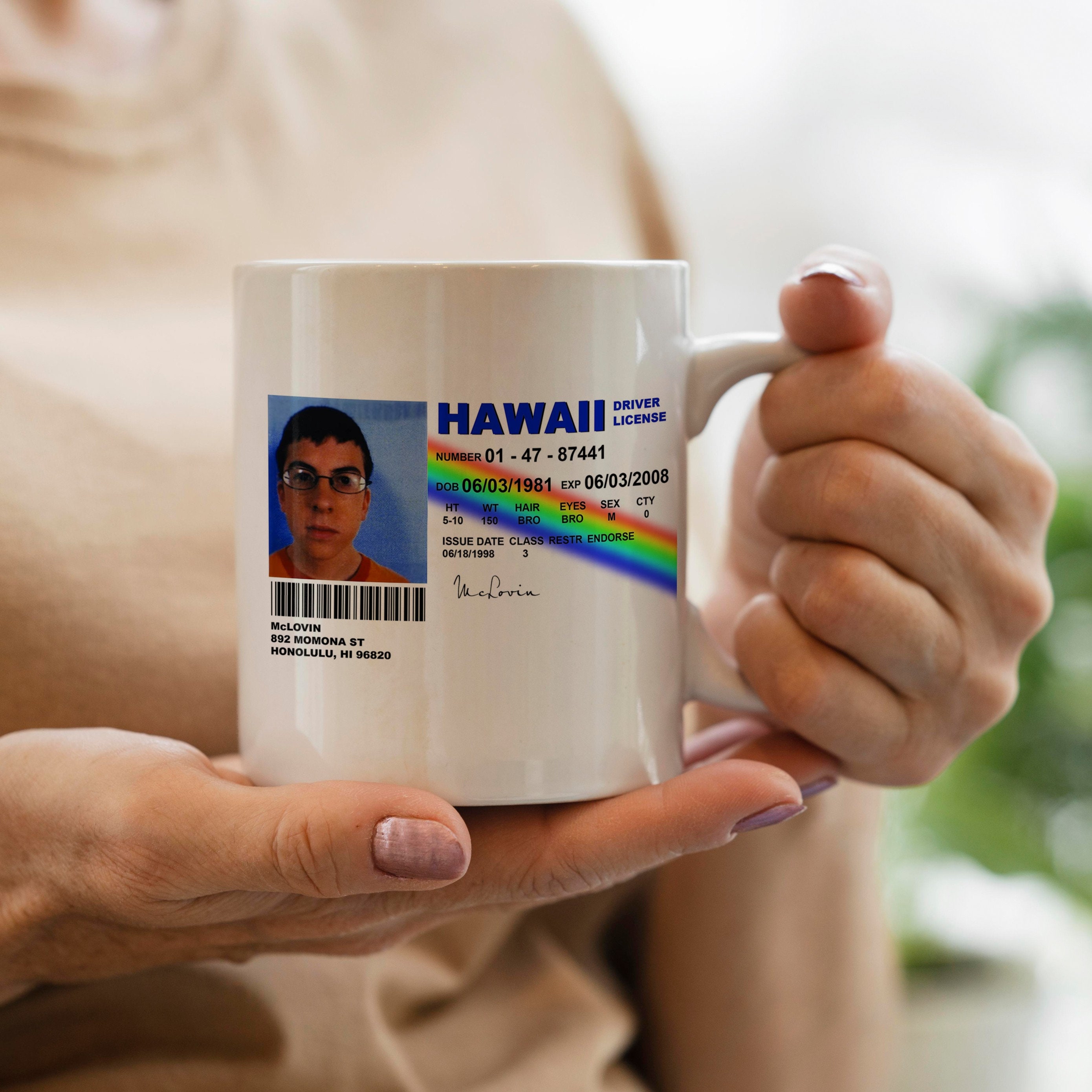 Mclovin SUPERBAD Plastic ID Card Film Novelty Prop Replica - Etsy