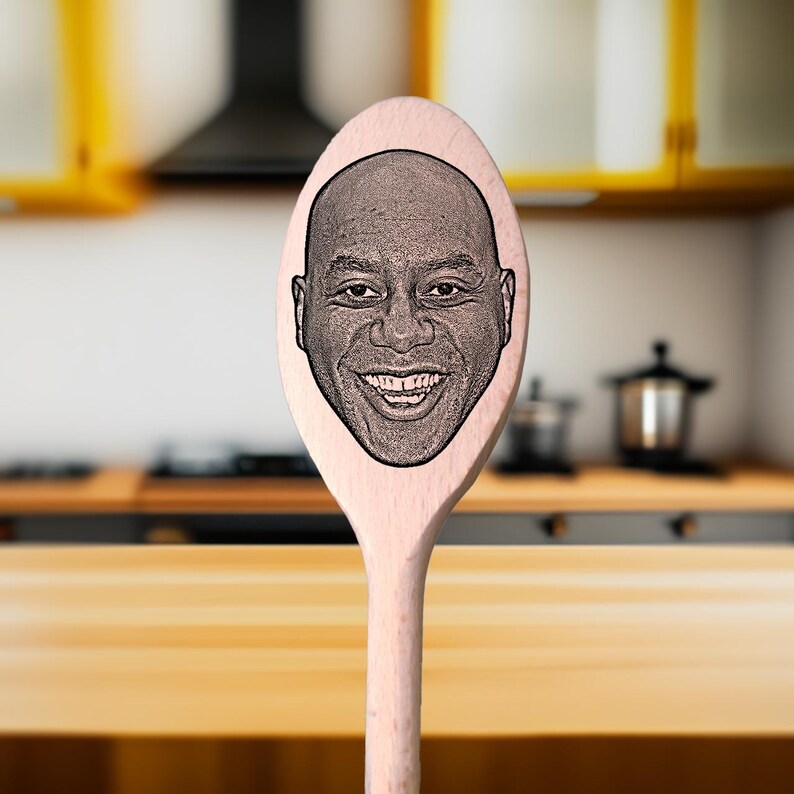 Any Celebrity Face on Wooden Spoons: Personalised Gifts for Friends and ...