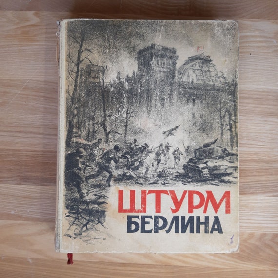 Rare Signed Soviet Book Storming of Berlin Unique Russian - Etsy