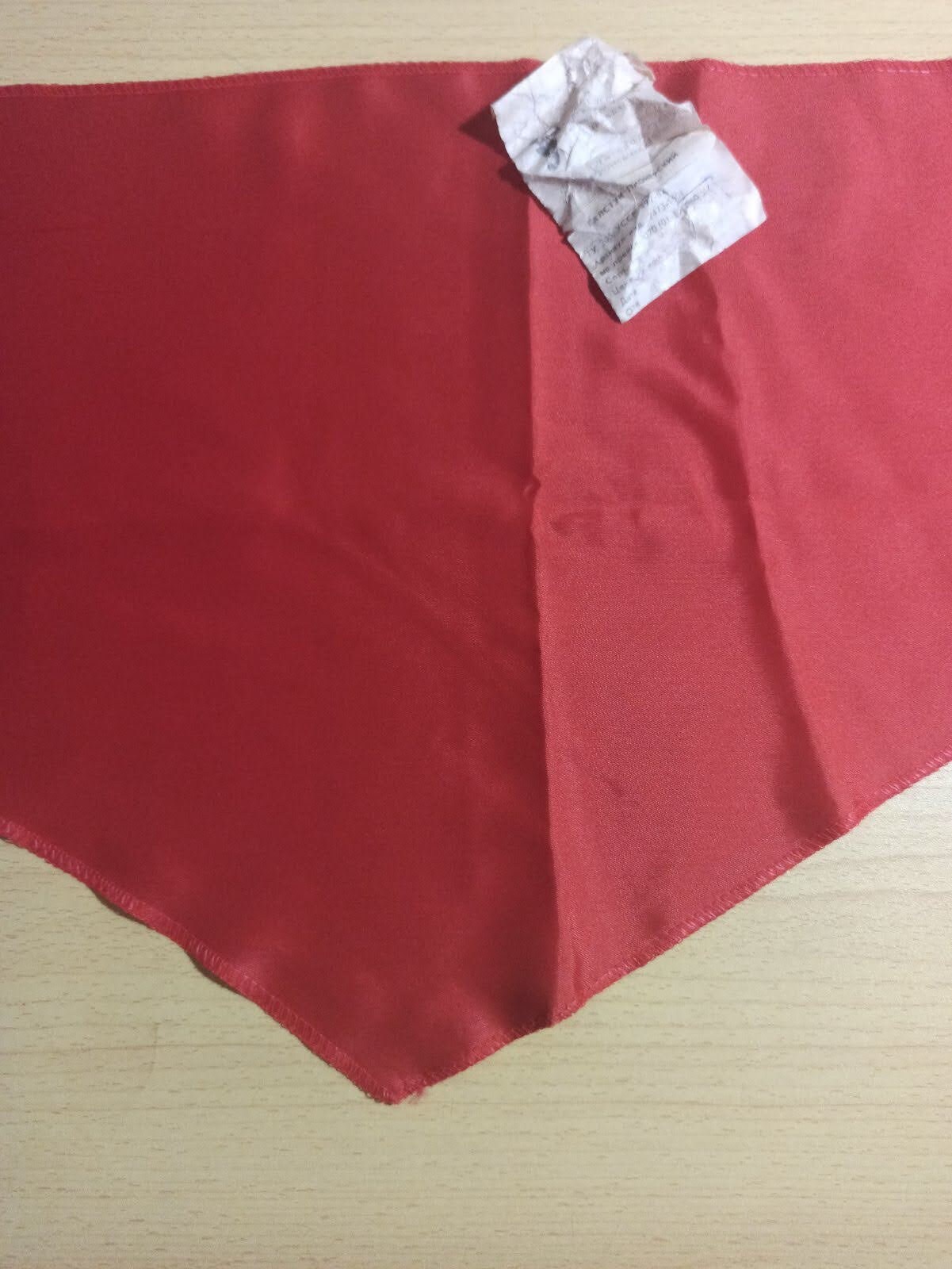 Soviet Red Pioneer Tie, Origanal Pioneer Scarf - Etsy