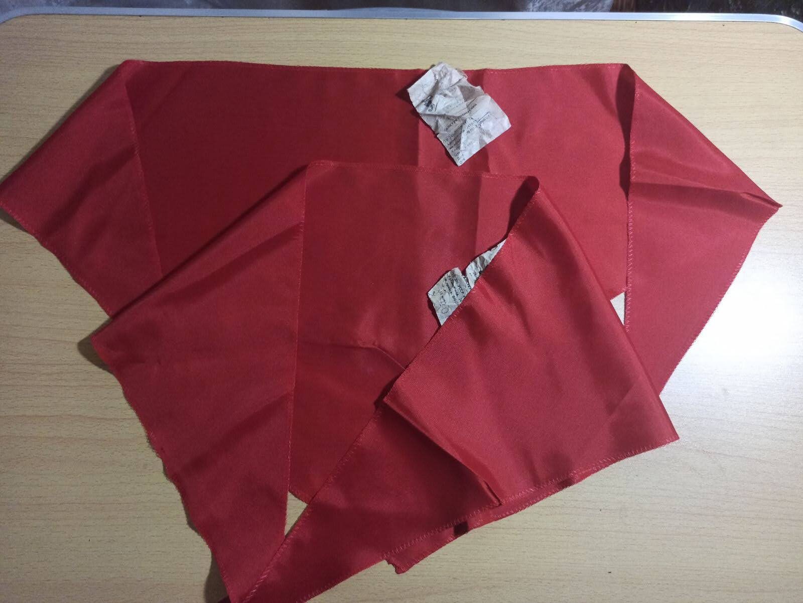 Soviet Red Pioneer Tie, Origanal Pioneer Scarf - Etsy