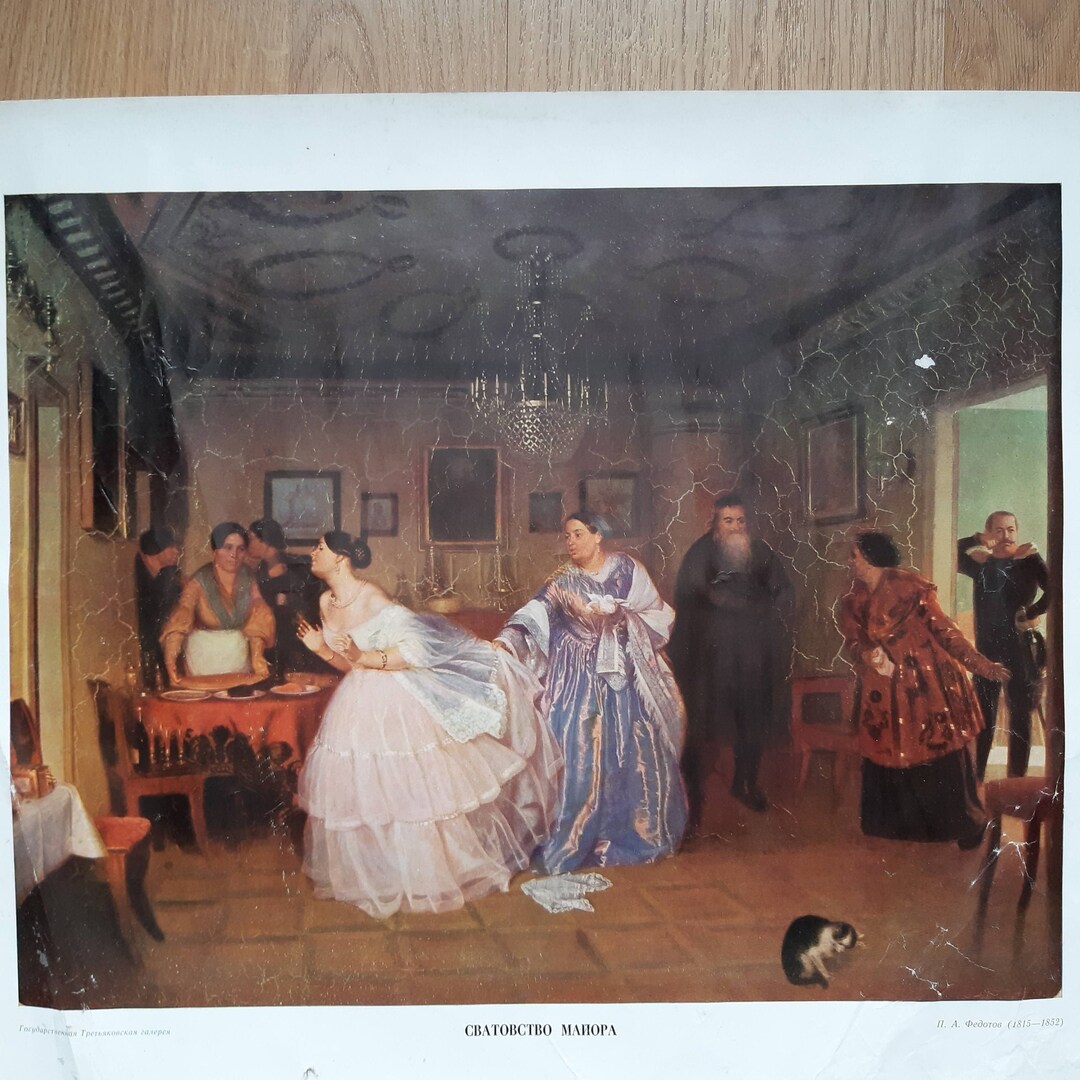 Original Soviet Poster. Soviet Wall Decor. Vintage Art Print ...