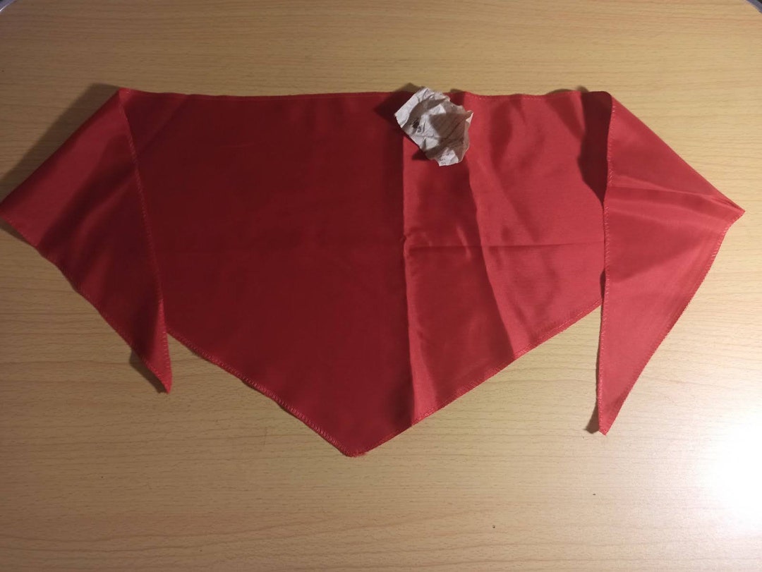 Soviet Red Pioneer Tie, Origanal Pioneer Scarf - Etsy