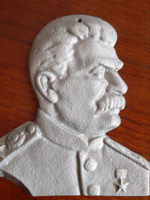 Soviet Vintage Relief Sculpture Stalin | Etsy