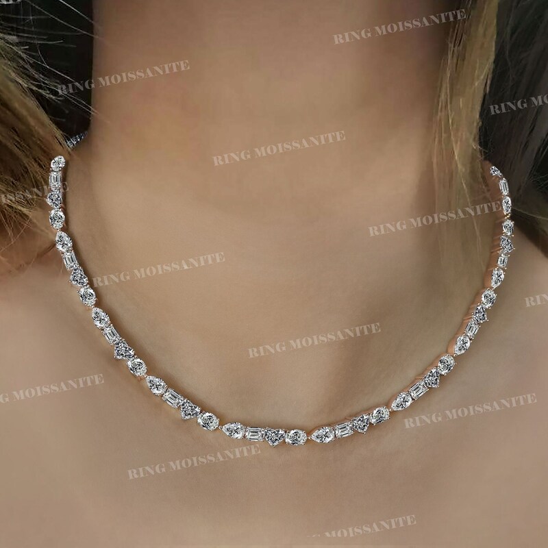 Tennis Chain Choker - Etsy