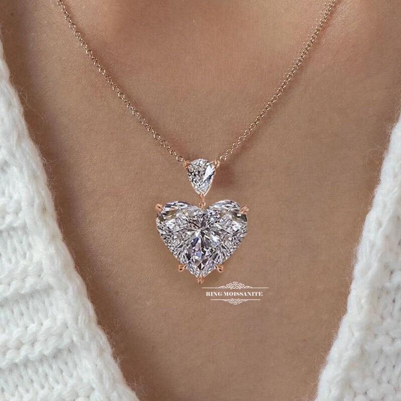 Heart Shape Necklace - Etsy