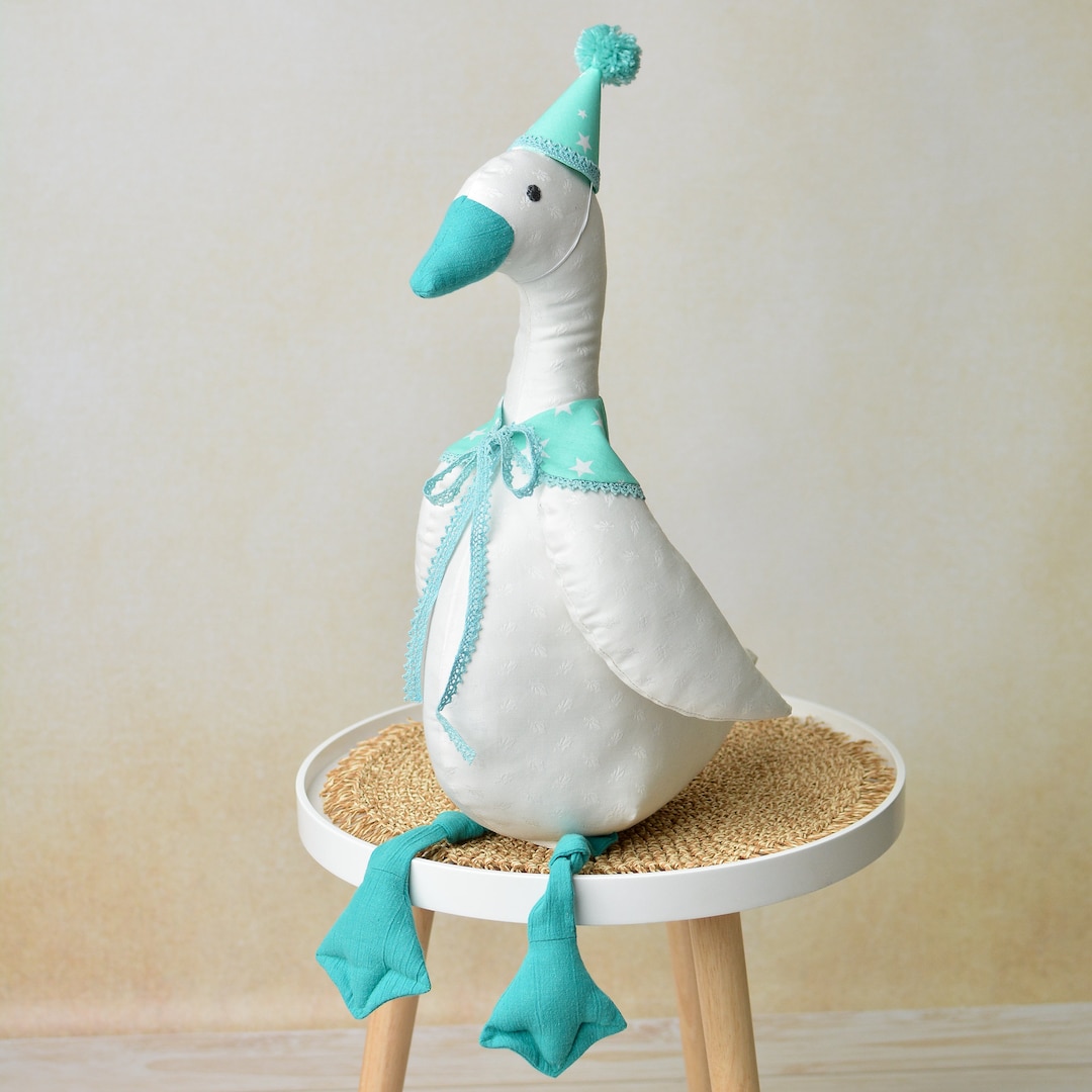 Soft Goose Toy Duck Stuffed Animal Baby Sleeping Toy Canada Goose Toy ...