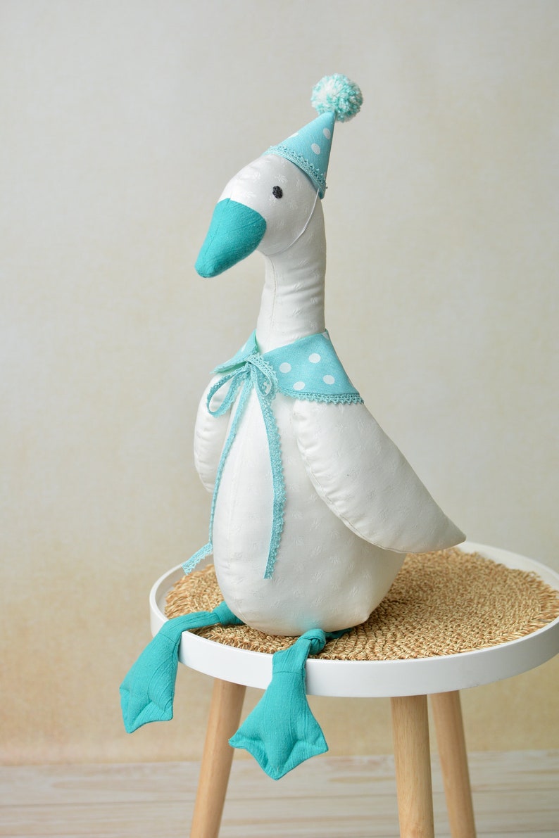 Soft Goose Toy Duck Stuffed Animal Baby Sleeping Toy Canada Goose Toy ...