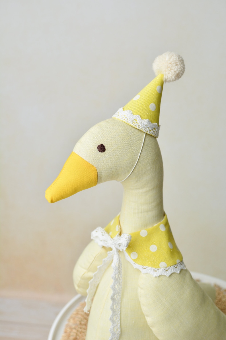 Soft Goose Toy Duck Stuffed Animal Baby Sleeping Toy Canada Goose Toy ...