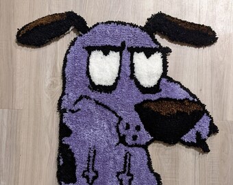 Dog Tufted Rug - Etsy