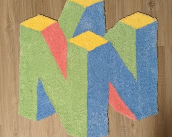 Nintendo 64 Rug - Etsy