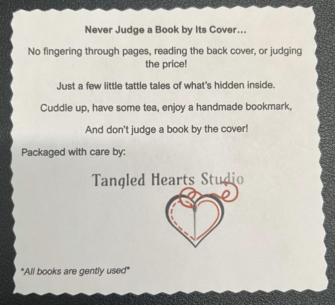 Blind Date With a Book, Never Judge a Book by Its Cover, Date Yourself ...