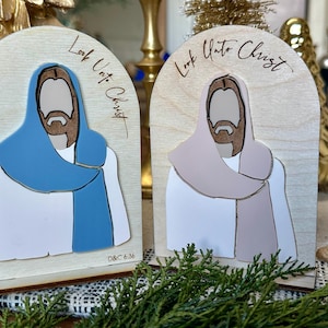 Look Unto Christ , 2025 LDS Youth Theme, DIY, Christ Wood/acrylic ...