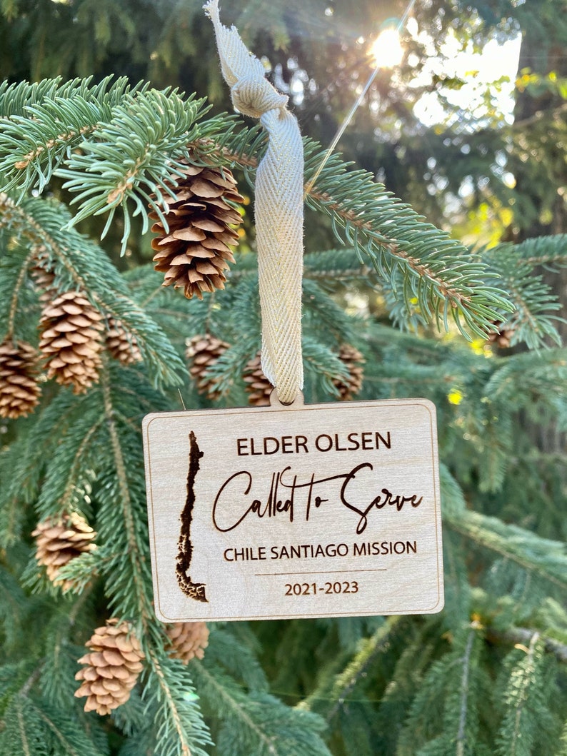 LDS Sister/elder Customized Personalized Christmas Tree | Etsy