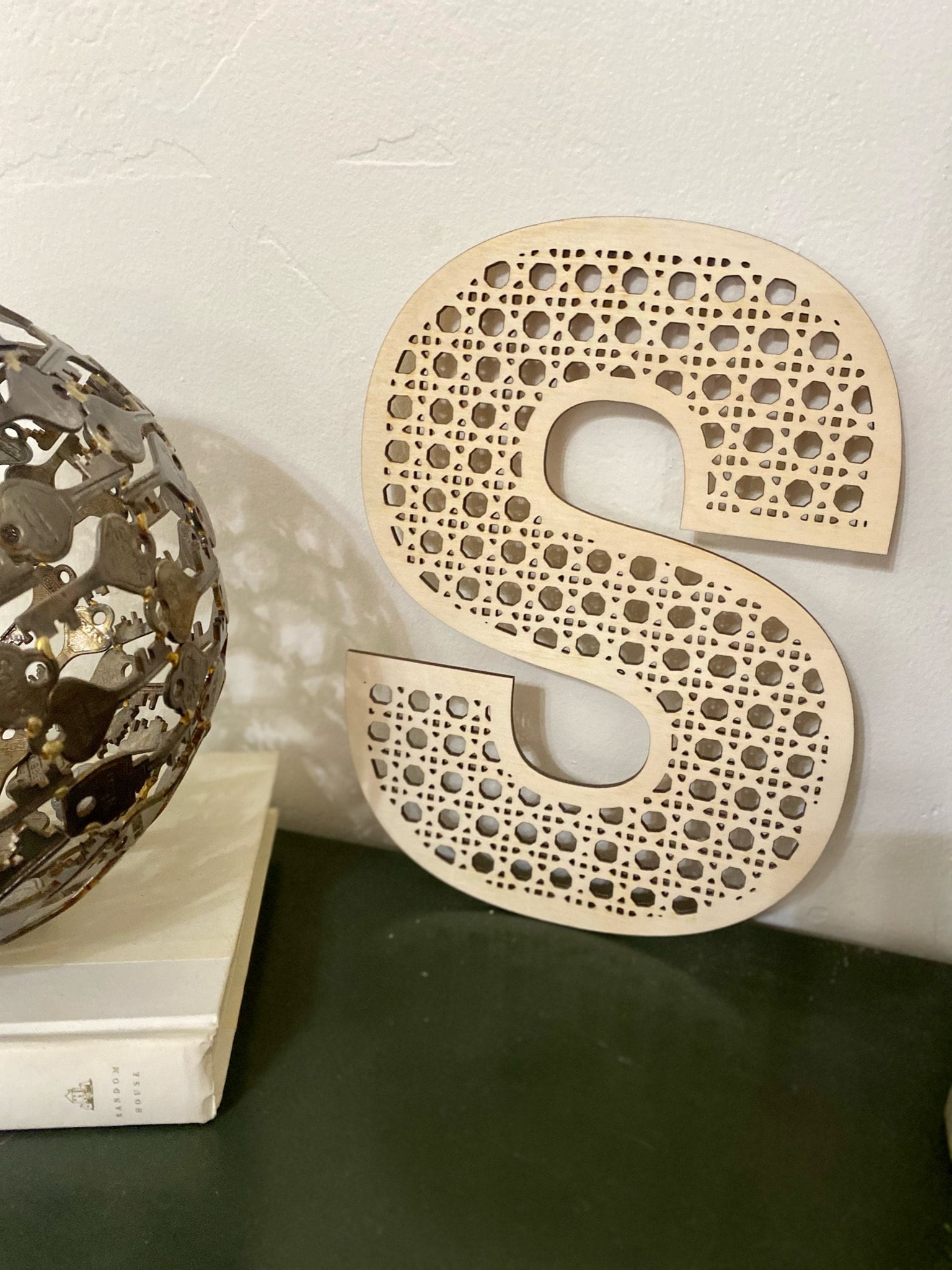 Rattan Letters. Rattan Wood Letters, BOHO Nursery, Nursery Name Signs ...