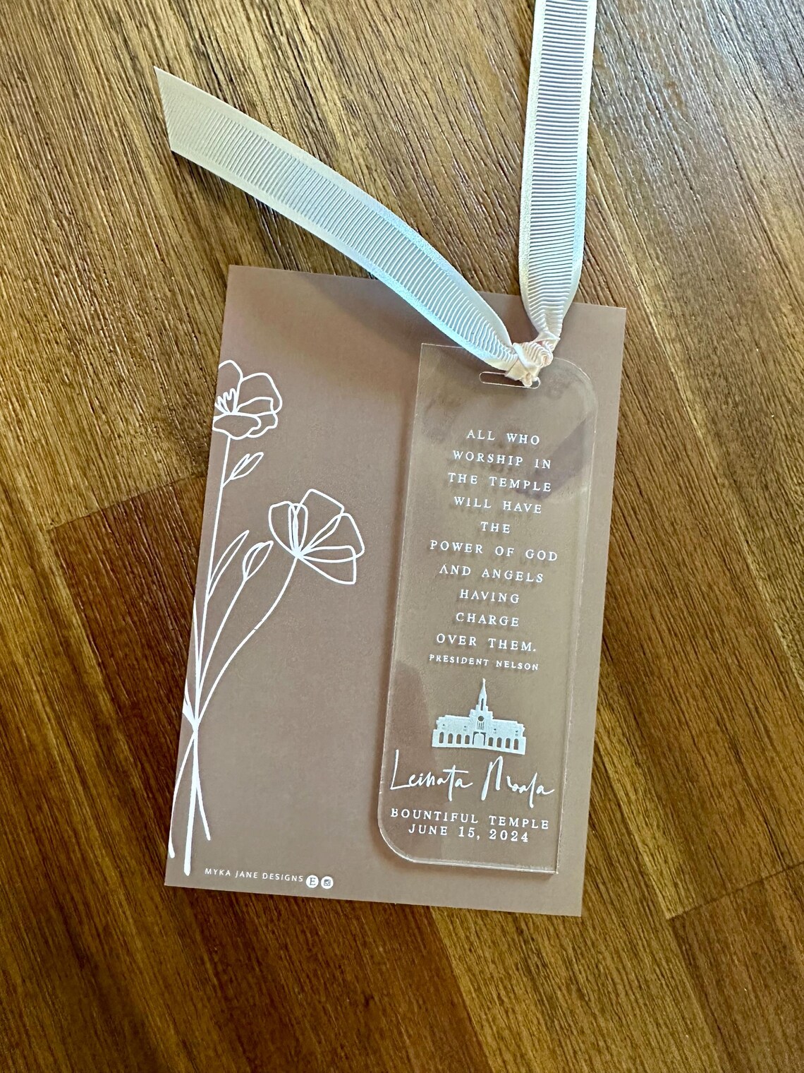 LDS Missionary Temple Bag Tag, Bookmark, Elder, Sister, Called to Serve ...