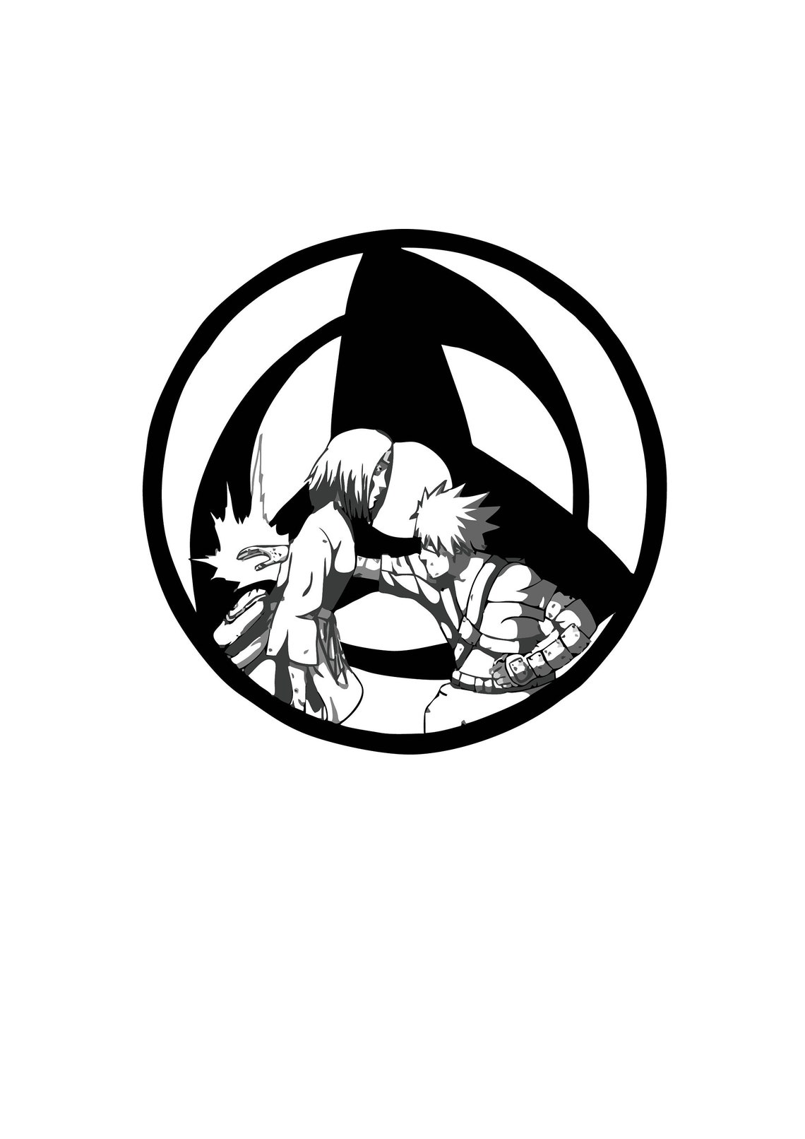 SVG PDF DXF naruto anime bundle itachi saske obito sharingan | Etsy